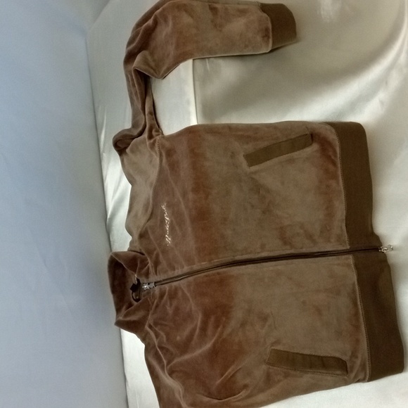 Hale Bob | Jackets & Coats | Hale Bob Velour Zip Up Track Jacket | Poshmark